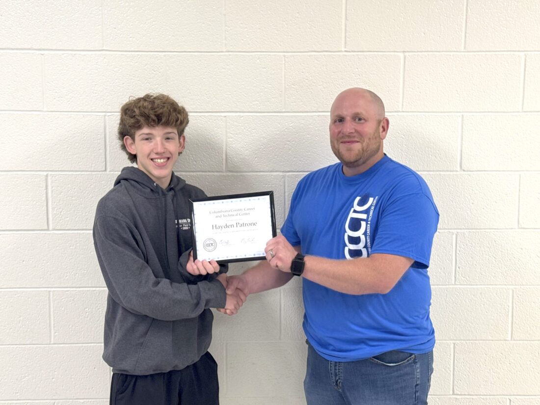 Patrone named CCCTC Student of the Month | News, Sports, Jobs - Morning ...